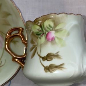 Lefton | Kitchen | Vintage Lefton Teapot With 2 Cup And Saucer Sets ...